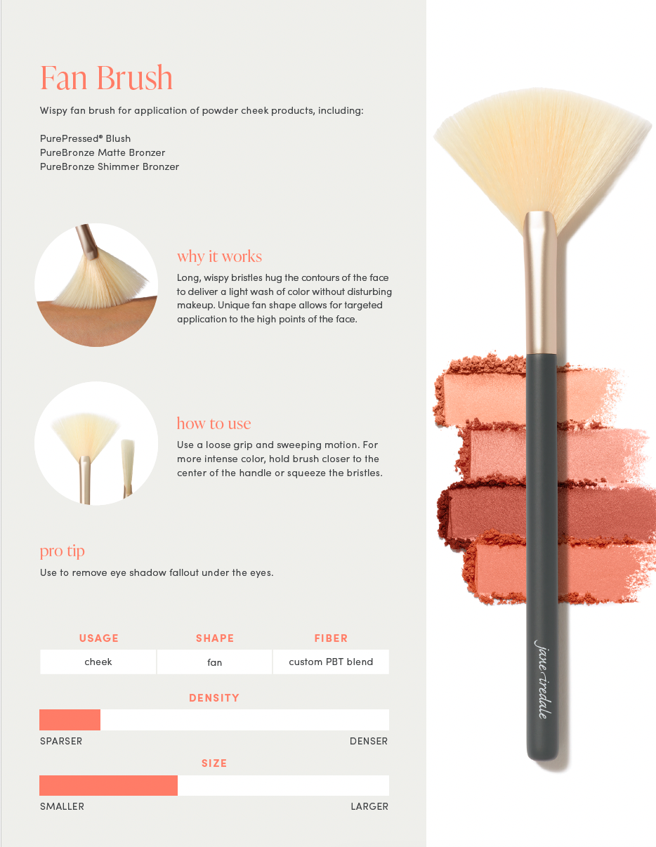 Jane Iredale Fan Brush – London Plastic Surgery & Advanced Aesthetics